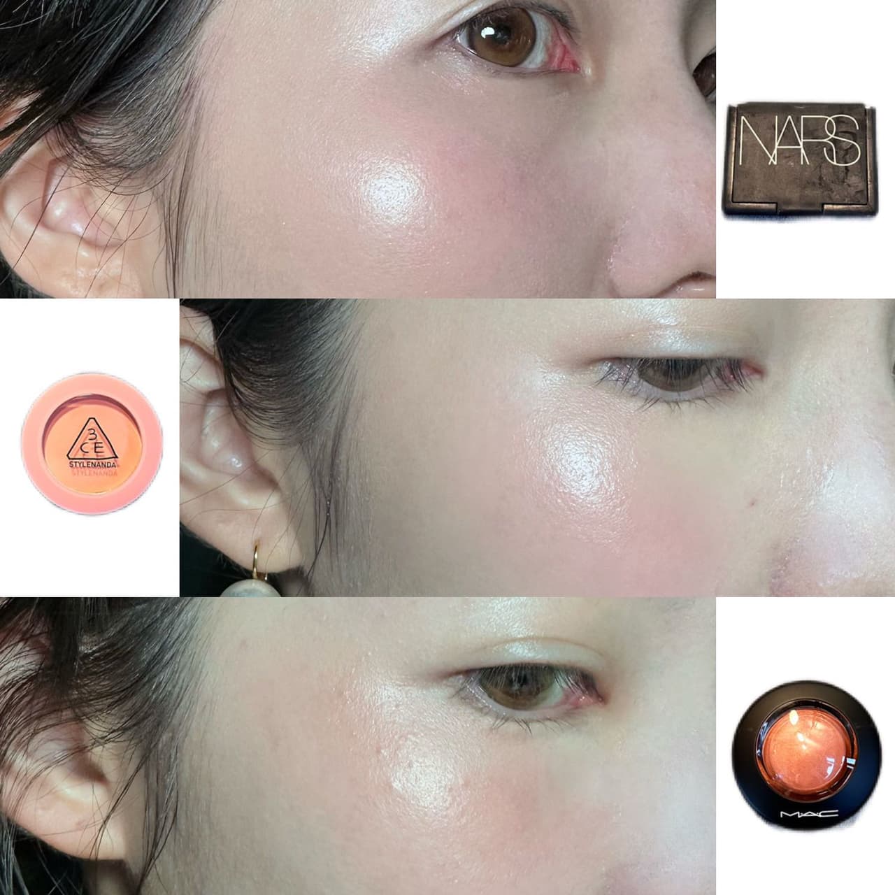#分享 三款日常腮紅分享 Nars MAC 3ce - 美妝板 | Dcard