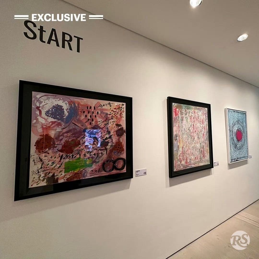 #分享 明浩將在倫敦薩奇畫廊start art fair展上首次展示11幅作品！ - SEVENTEEN板 | Dcard