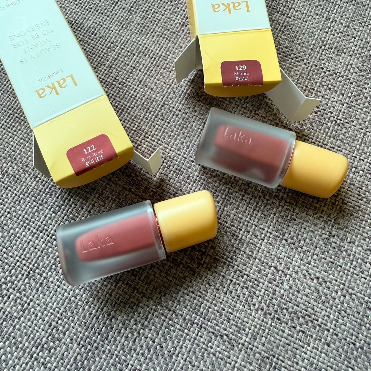 #分享 新入手LAKA迷你唇釉好美好可愛😻 - 美妝板 | Dcard