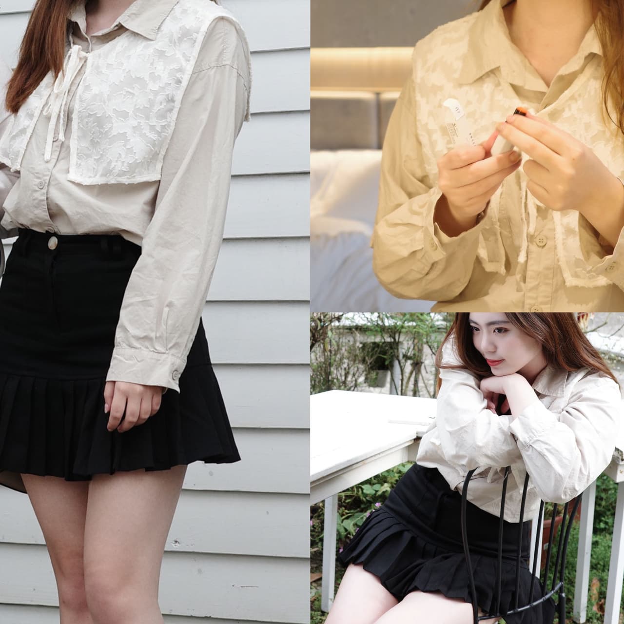 #日常穿搭 167cm梨形女孩—用淺色系穿搭來開啟接下來的小日子們😙 - 穿搭板 | Dcard