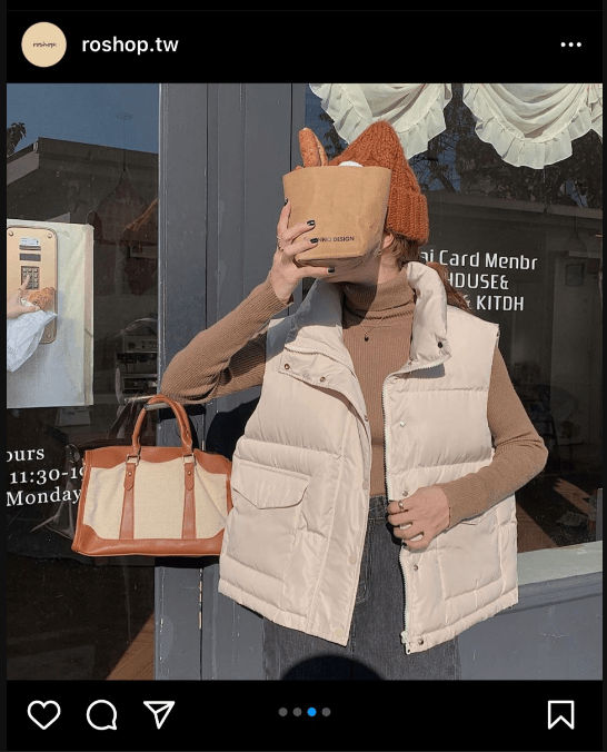 詢問~請問有人有購買ROSHOP的奶油白舖棉外套嗎 - 網路購物板 | Dcard