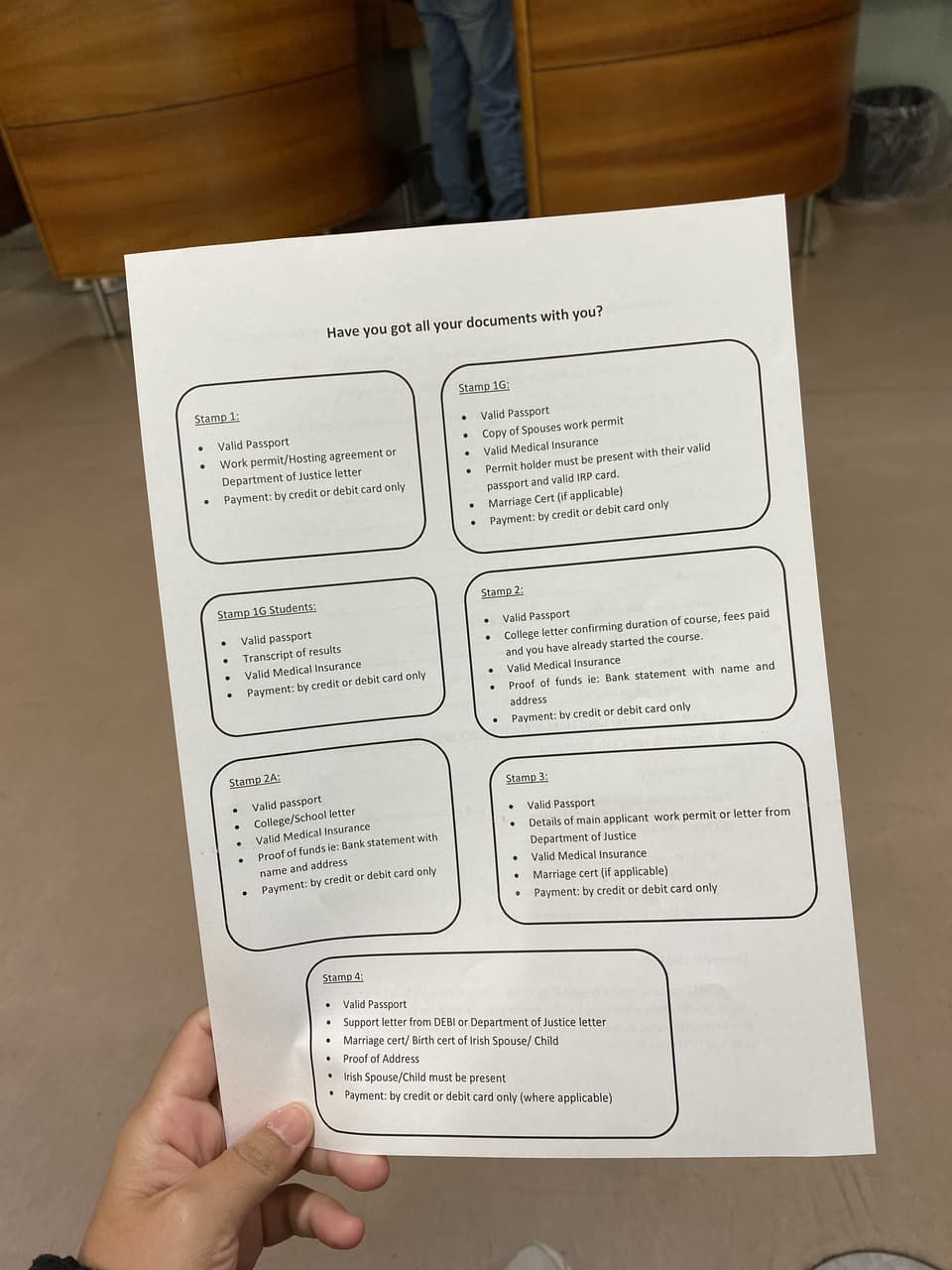 #打工度假 🇮🇪愛爾蘭－IRP申請當日篇 - 海外工作板 | Dcard