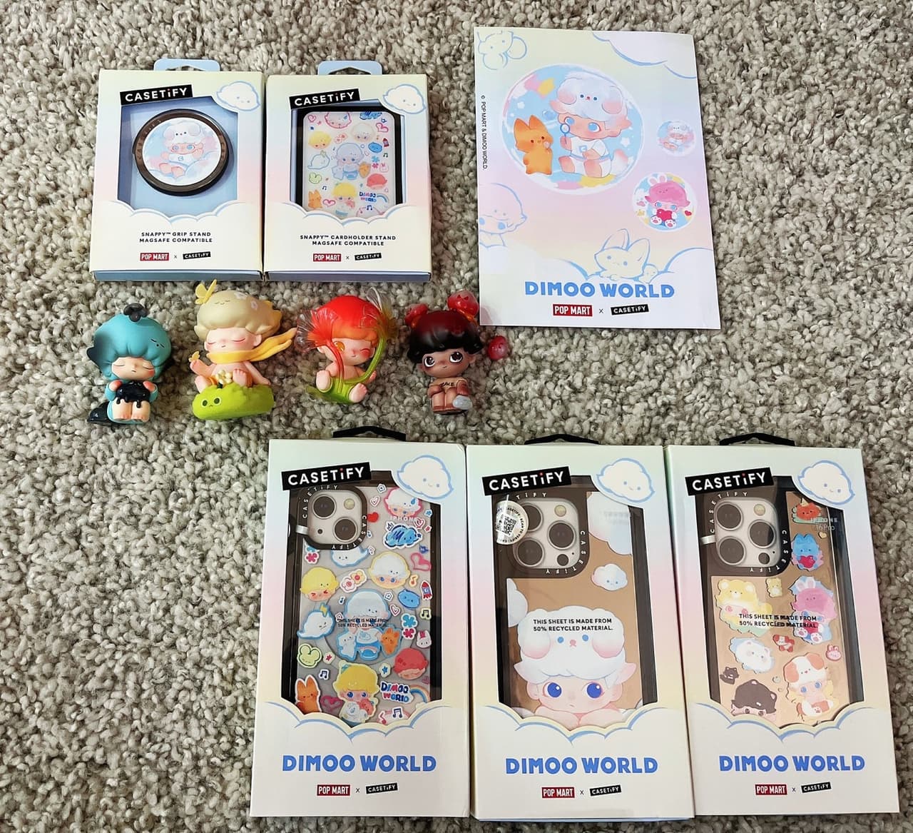 #開箱 新買的DIMOO x CASETiFY聯名手機殼 - 女孩板 | Dcard