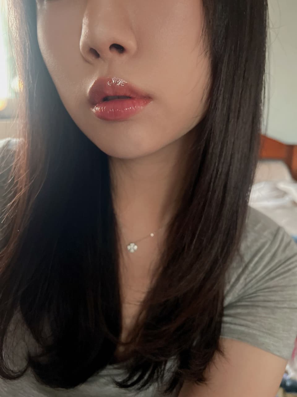 #分享 評價兩極的Pinkbear糖光口紅🩵 - 美妝板 | Dcard