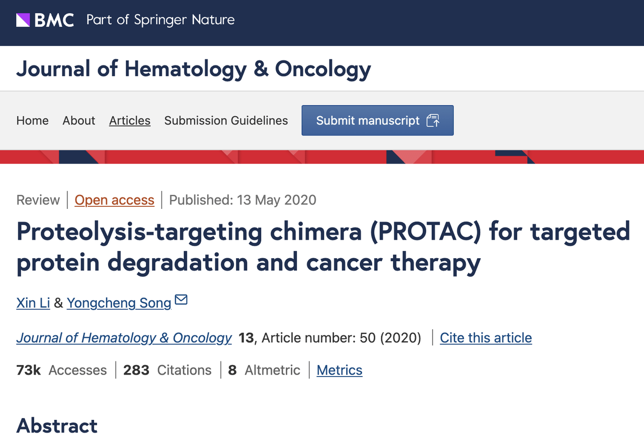 PROTAC：從概念到臨床的 20 年傳奇 🚀——「標靶降解藥物」會是下一個革命性療法嗎？ - 藥時事 Drugnews (@drugnews) | Dcard