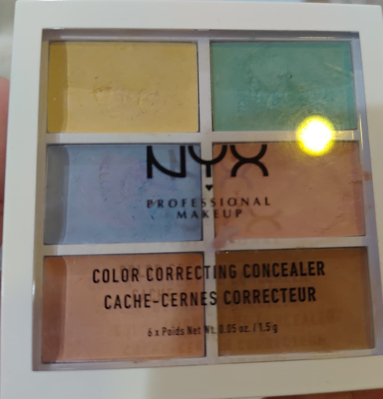 #贈送 nyx遮瑕盤二手 - 贈物板 | Dcard