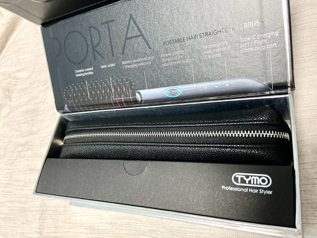 #我要賣 TYMO｜PORTA負離子無線直髮梳（已售出） - 二手交易板 | Dcard
