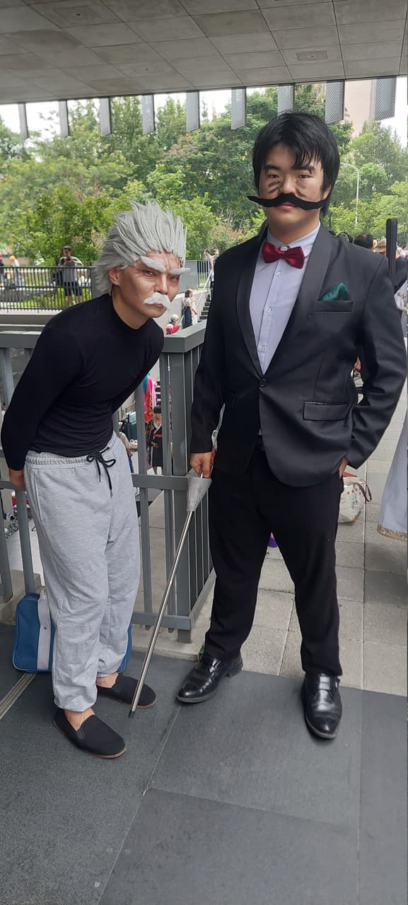一拳超人 彈簧鬍子 出角 ワンパンマン バネヒゲ コスプレ One-Punch Man SPRING MUSTACHIO cosplay ...
