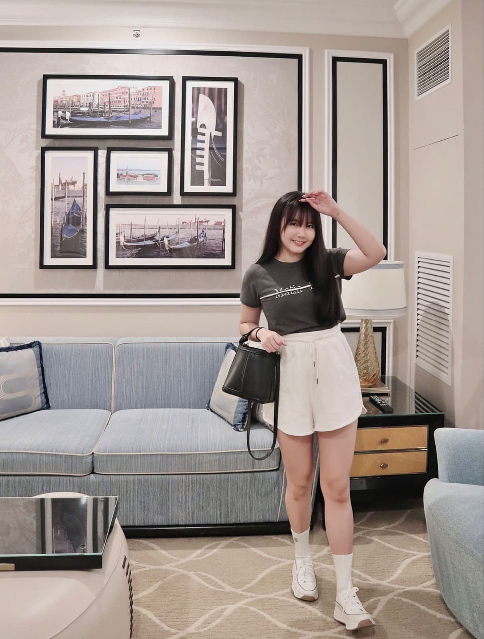 #分享 160cm微肉女孩𝟓套澳門旅遊穿搭🇲🇴🥂⸝⸝⸝♡︎ #打怪升等日記 - 穿搭板 | Dcard