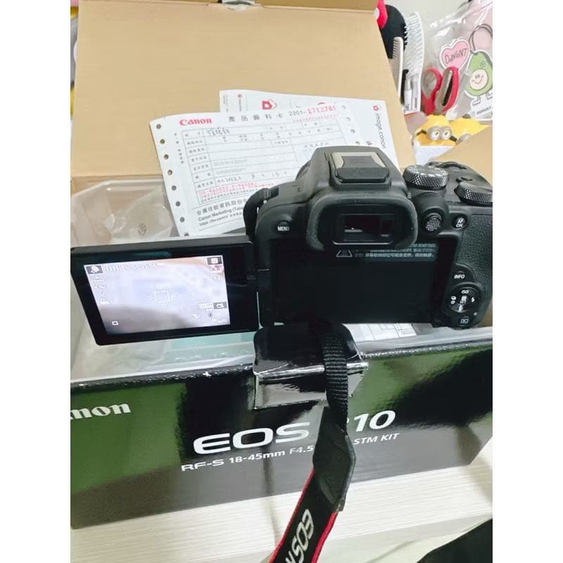 #我要賣 CANON EOS R10 + RF-S 18-45mm f公司貨 - 二手交易板 | Dcard