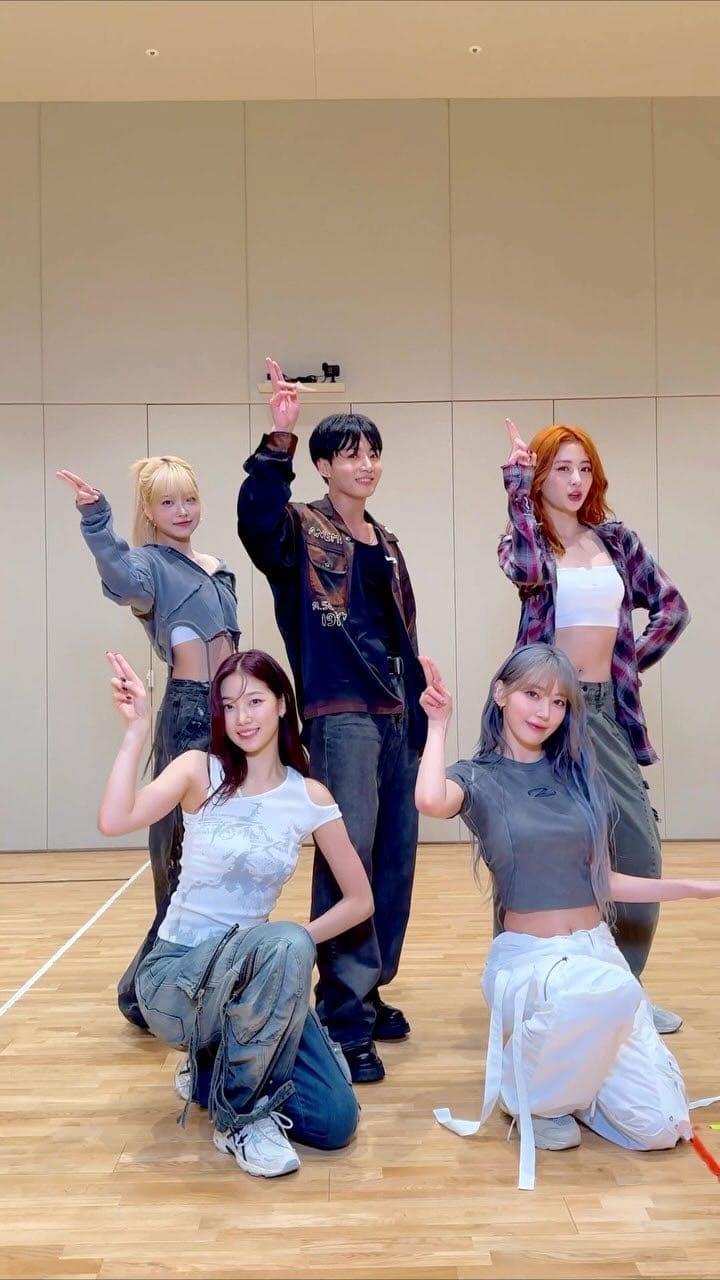 #分享 theqoo🔥LE SSERAFIM x JK Perfect Night challenge - BTS板 | Dcard