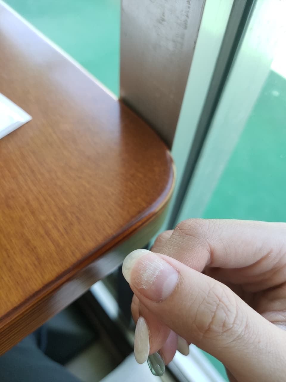 問題 卸甲後指甲好奇怪 美甲板 Dcard