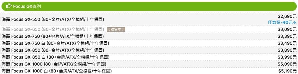 選購及推薦 - 電源供應器 PSU - 3C板 | Dcard