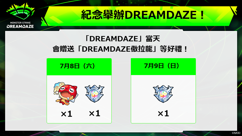 #官方情報 【0629 彈珠爆新聞】「DREAMDAZE」追加活動情報！一年一度大型線下活動來啦！ - 怪物彈珠板 | Dcard
