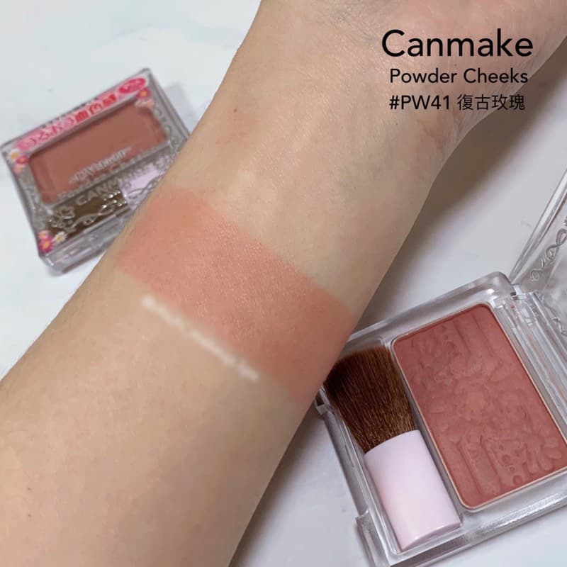 Canmake 新色腮紅PW41簡單分享🌹 - 美妝板 | Dcard