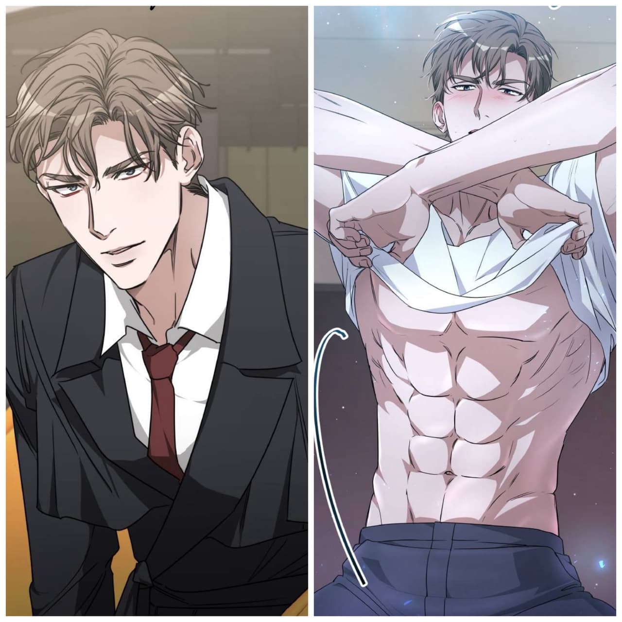 穿衣顯瘦，脱衣有肉-Part4 - Webtoon板 | Dcard