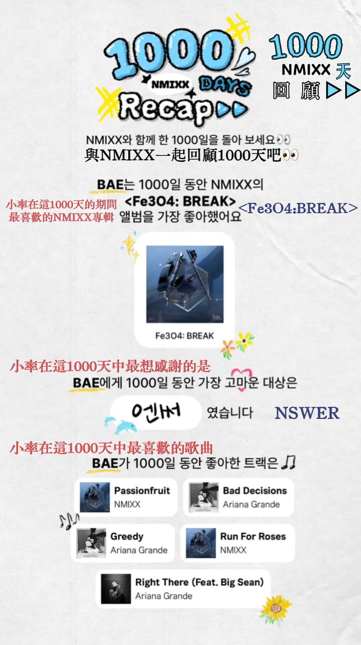 #分享 MMIXX的1000天回顧 - NMIXX板 | Dcard
