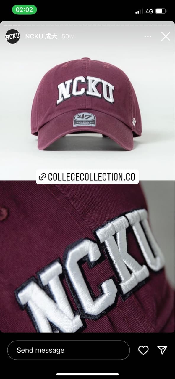 nccu什麼時候也能有美式復古風的好看帽t - 政治大學板 | Dcard