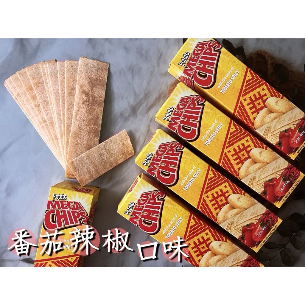 好好吃🤤🤤🤤來自白俄羅斯的MegaChips魔幻長方型洋芋片🥔100g大份量 俄羅斯進口烘烤洋芋片非油炸 特殊口感 異國零食 - 美食板 ...