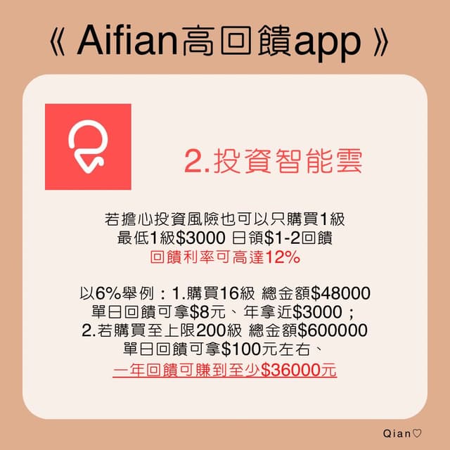 《3種理財app💰分享》—Aifian/Richart/將來 - 理財板 | Dcard