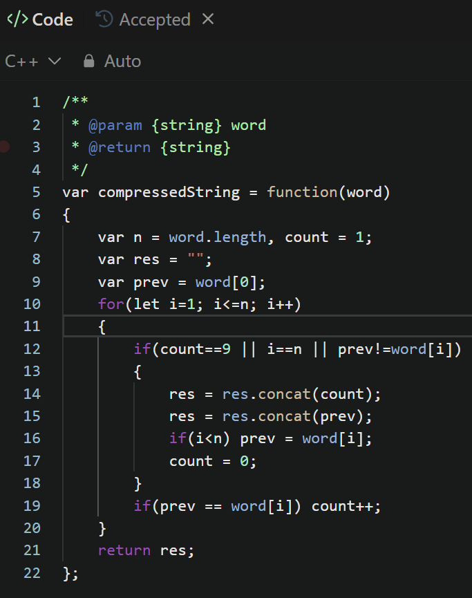 3163. String Compression III 解題紀錄 - 佛朗火箭製造基 (@supersonico) | Dcard
