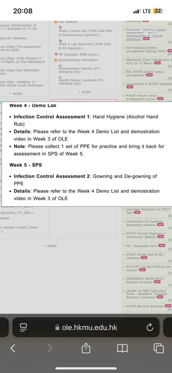 infection control assessment - 香港都會大學板 | Dcard