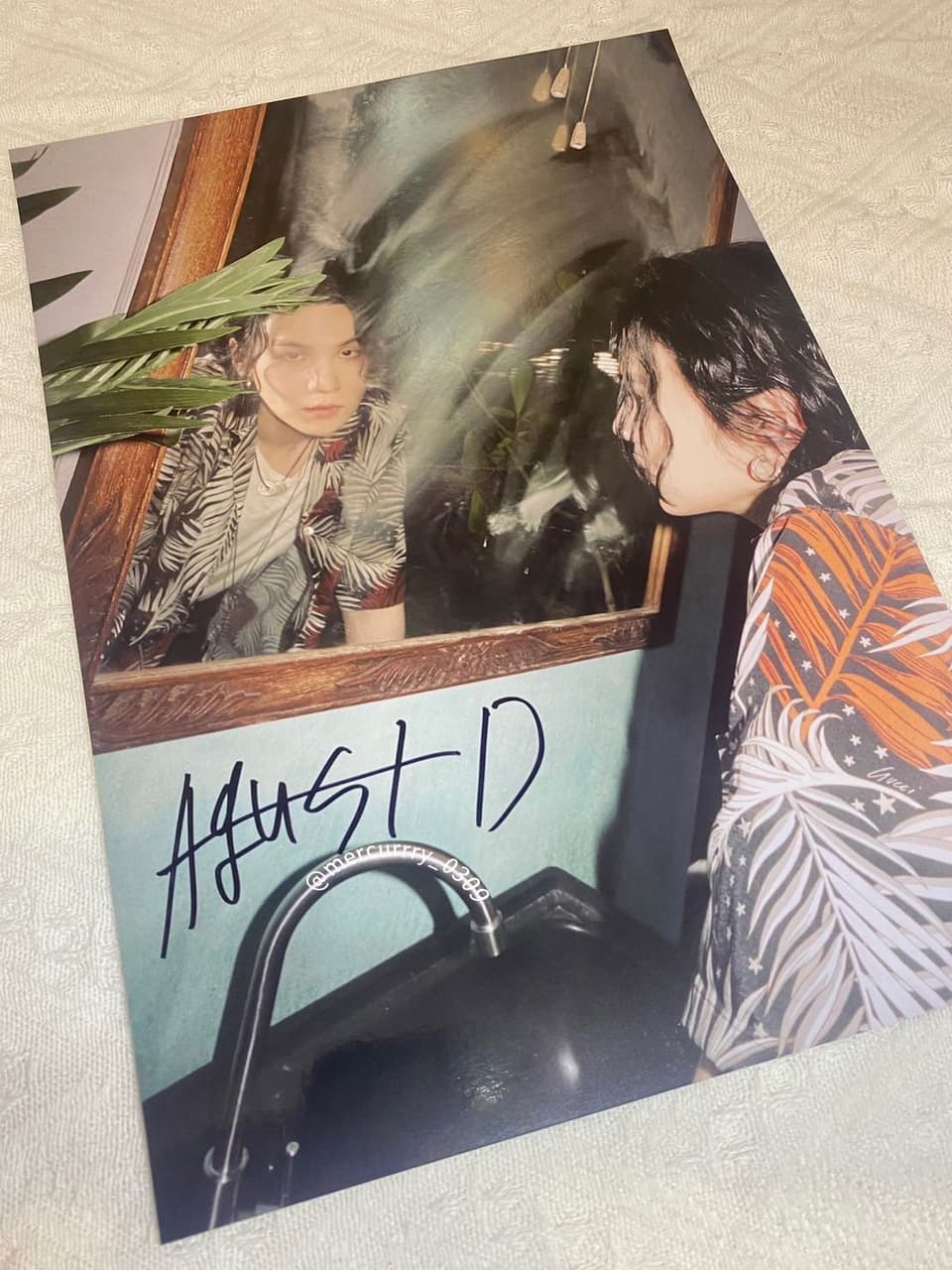 #分享 AGUST D "D-DAY"親筆簽名海報 - BTS板 | Dcard