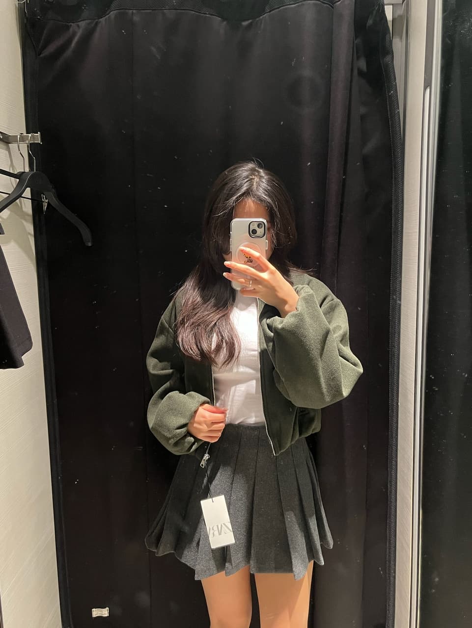 #分享 161cm ZARA試穿分享 挖到特價外套💚 - 穿搭板 | Dcard