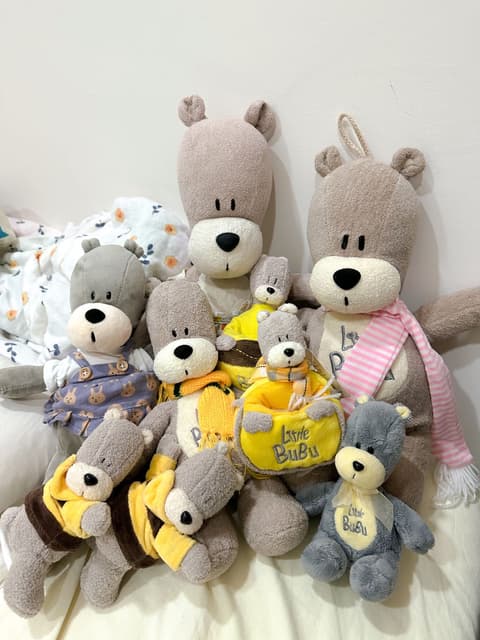 陪在身邊20年的玩具 Littlebubu布布熊娃娃（分享 - 玩具板 | Dcard