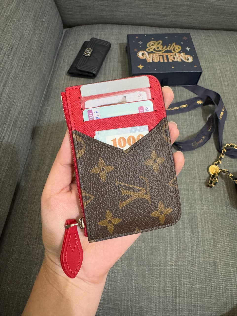 #開箱 LV Romy零錢卡包 - 精品板 | Dcard