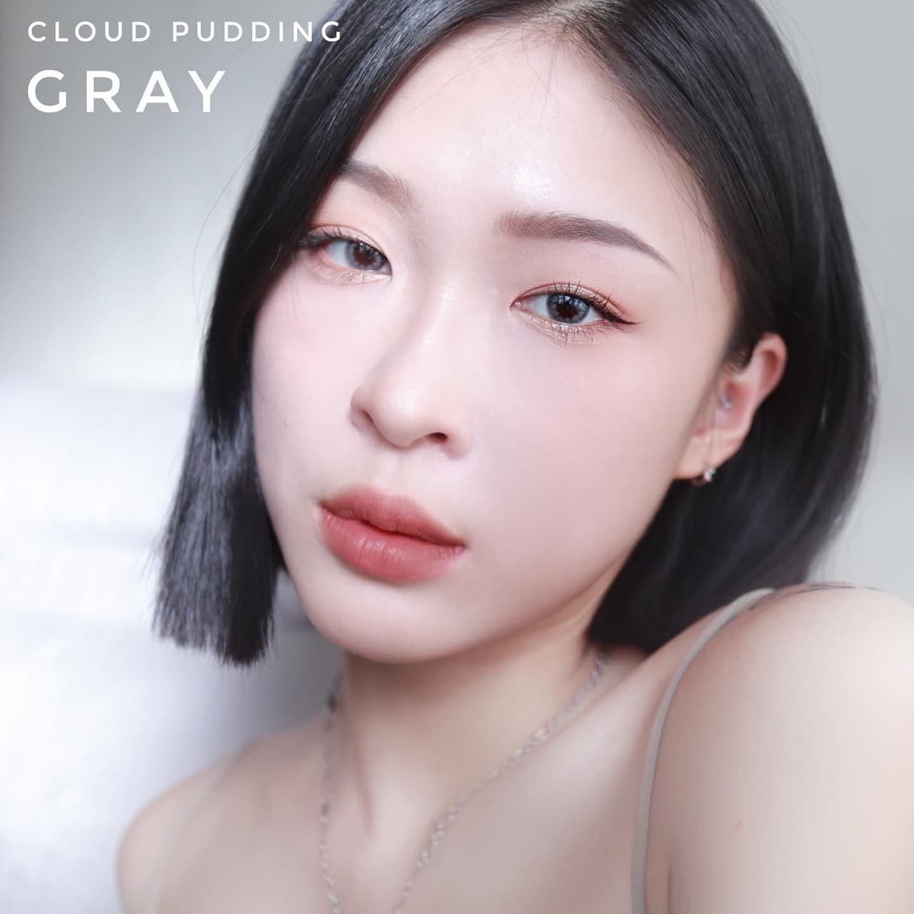 韓國直送chuu Lens空靈狗狗眼新色隱形眼鏡Milk & Tea奶油灰、日拋Cloud Pudding - ianthe.C ...