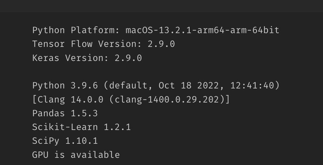 #請益 Tensorflow GPU on Mac M1 - 軟體工程師板 | Dcard