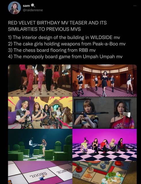 #集中討論 #RedVelvet BIRTHDAY 回歸 - B306 留言 | Dcard