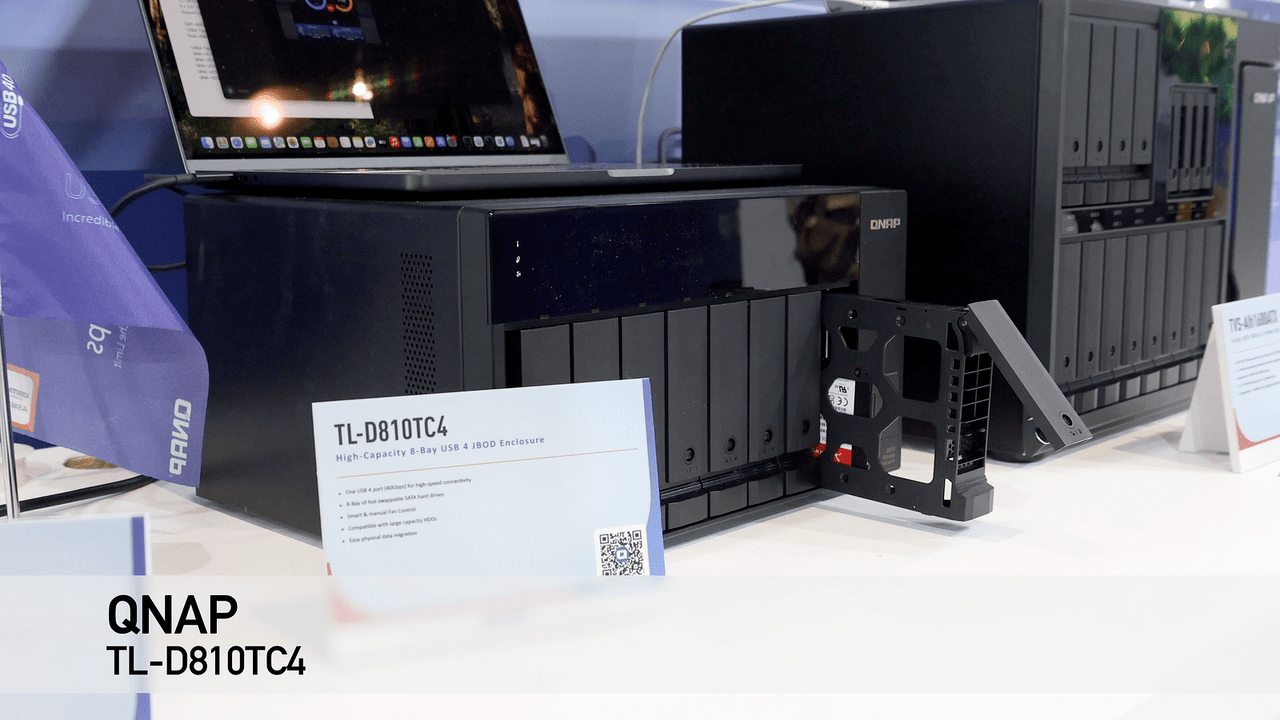 威聯通 COMPUTEX，HA 解決方案亮相！還有AI 應用、備份策略與多款 QNAP 新機一次看 - EnterBox (@enterbox) | Dcard