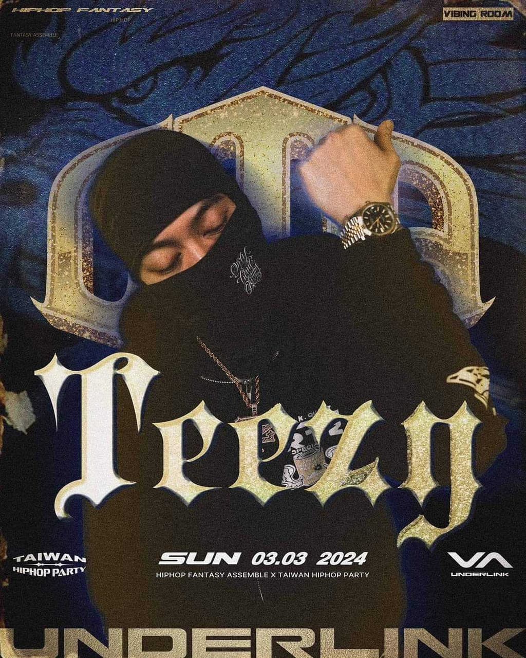3/3(SUN) UNDERLINK HIPPOP 台灣嘻哈派對 - 閒聊板 | Dcard