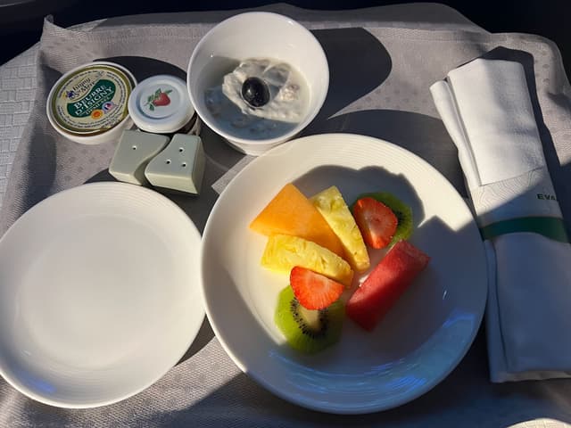 #國外遊記 長榮皇璽桂冠艙開箱介紹-附加787選位小攻略 - 旅遊板 | Dcard