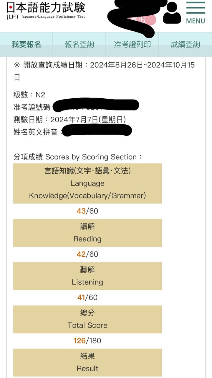#心得 大四半自學N2合格 - 日語板 | Dcard