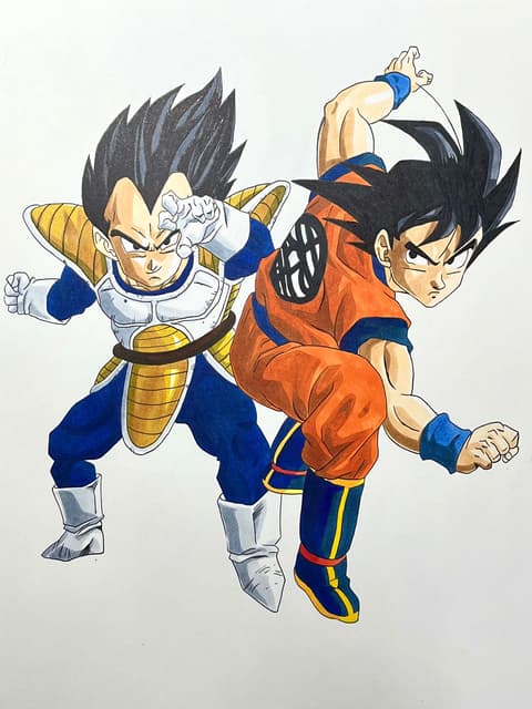 仿畫 七龍珠 - 插畫板 | Dcard