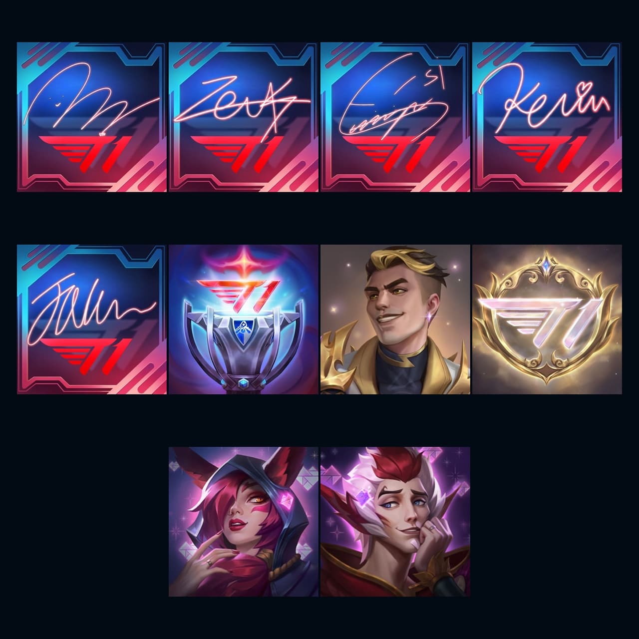 #情報 T1冠軍造型登場｜《英雄聯盟》 - 英雄聯盟板 | Dcard