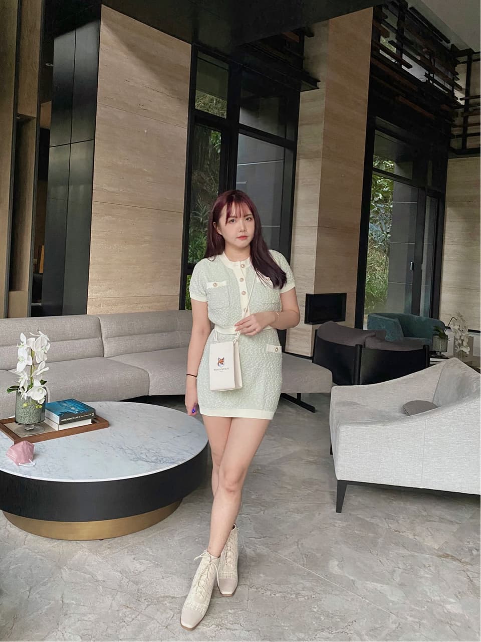 #分享 160cm微肉女孩5套貴氣小香風穿搭🤍🖤𝐩𝐚𝐫𝐭𝟏𝟓 #自我投資 - 穿搭板 | Dcard