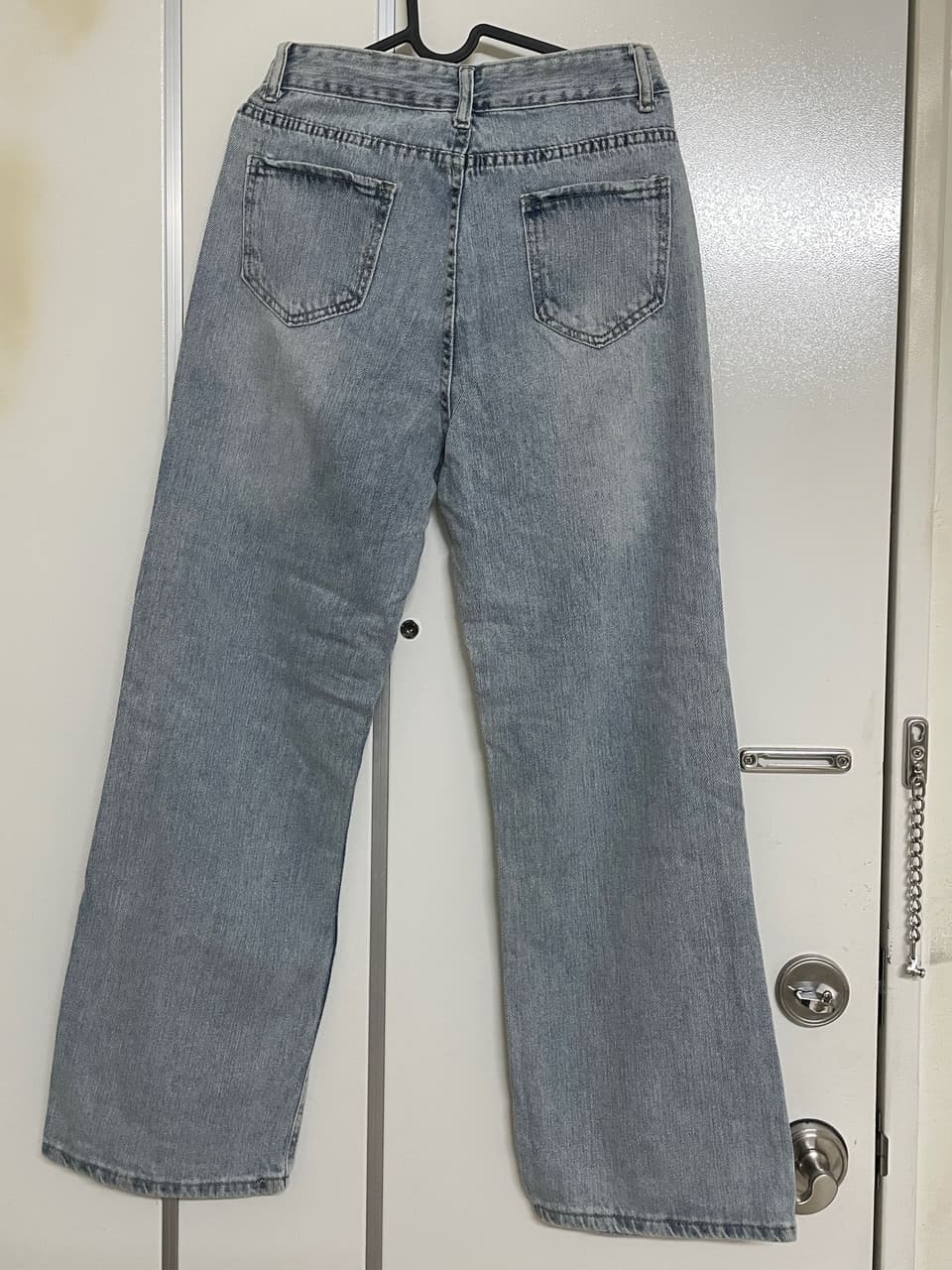 #我要賣 （已售出）Roomee牛仔寬褲 （M) $150 - 二手交易板 | Dcard