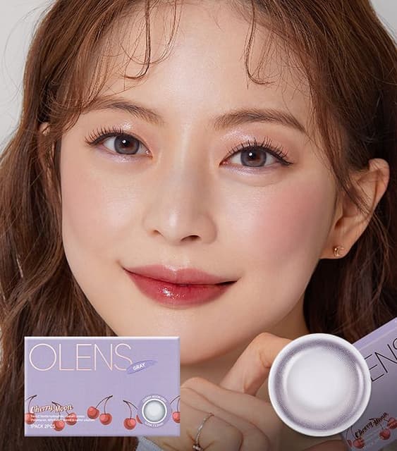#分享 Olens cherry moon gray🍒 - 隱形眼鏡板 | Dcard