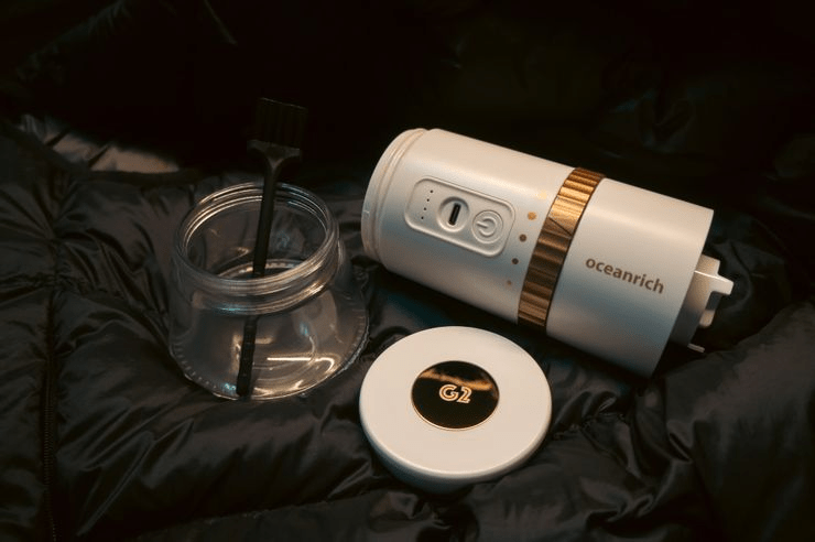 #器材 屬於自己的咖啡廳｜Oceanrich G2 便攜式電動磨豆機 + Oceanrich X7 3 in 1 旋轉手沖咖啡機 - 咖啡板 ...