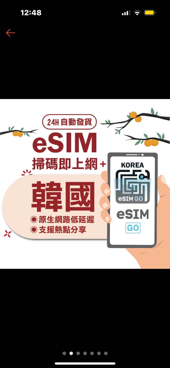 #分享 #分享 [已售出]轉售 韓國 eSIM 網卡 免換卡 5天 每天1G 超過降速 - 韓國旅遊板 | Dcard