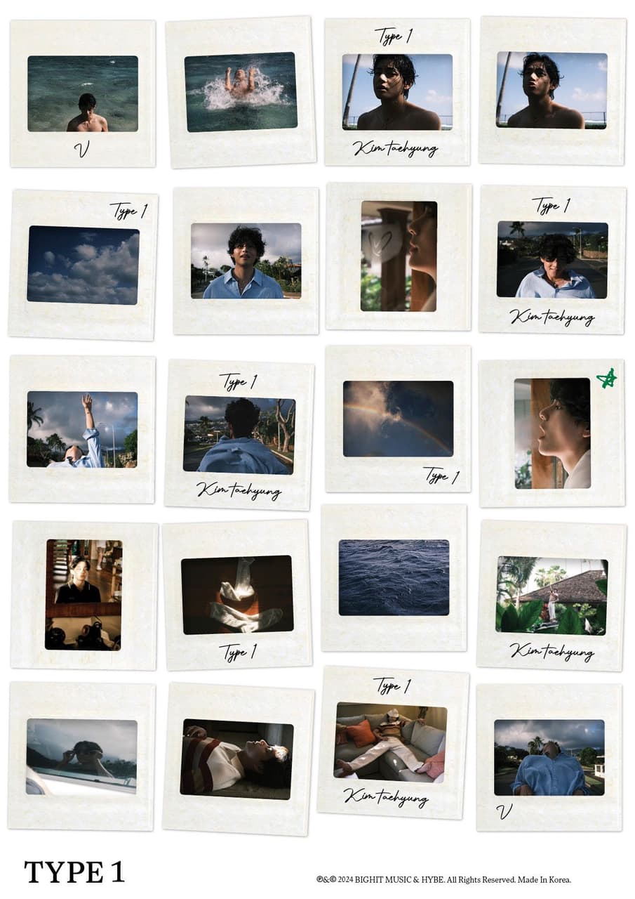 #分享 V 'TYPE 1' PHOTOBOOK - BTS板 | Dcard