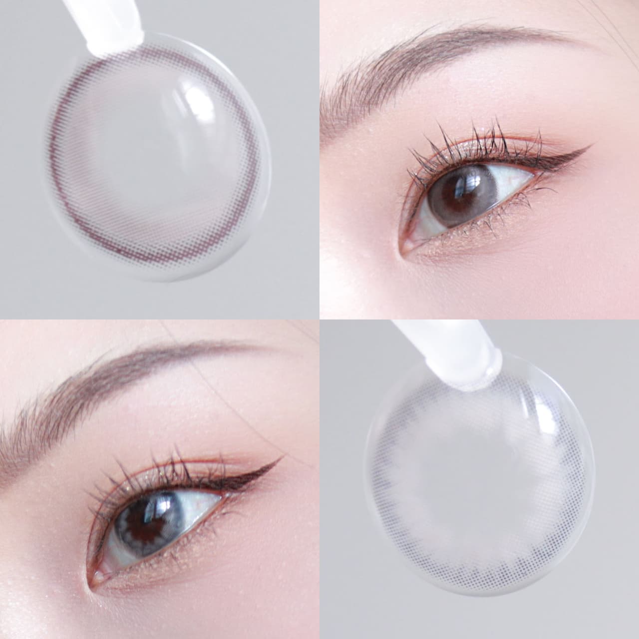 韓國直送chuu Lens空靈狗狗眼新色隱形眼鏡Milk & Tea奶油灰、日拋Cloud Pudding - ianthe.C ...