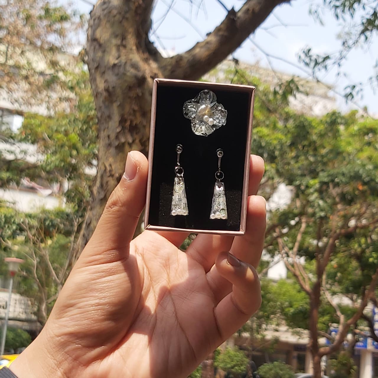 ＃分享 清透系飾品set 送給男友姐姐的結婚禮物💖 - 手作板 | Dcard