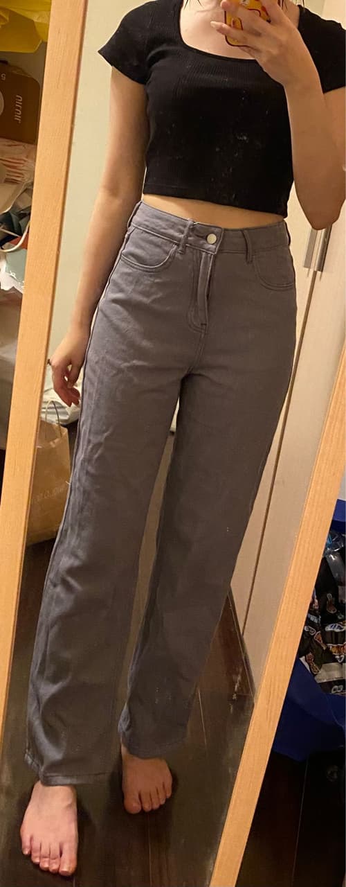 Net可愛粉紅直筒褲 - B87 留言 | Dcard