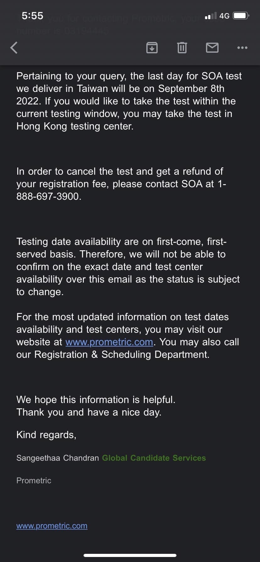 #資訊分享 #精算師 精算考試SOA台北CBT考場即將停止服務!! - 考試板 | Dcard