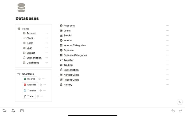 分享 Notion財務追蹤模板 - 理財板 | Dcard